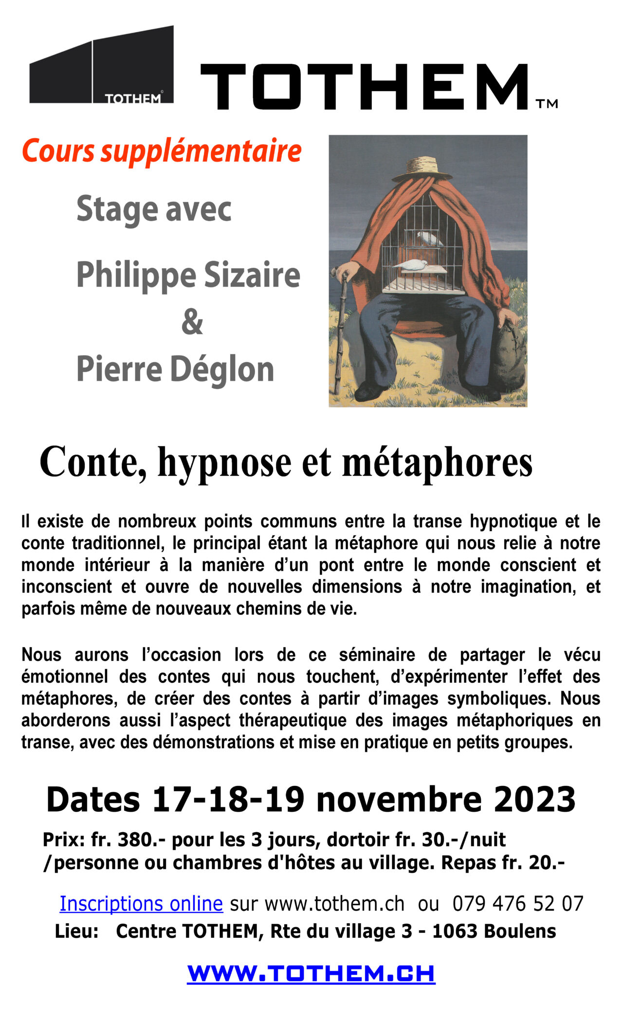 Conte Hypnose & Métaphores | TOTHEM
